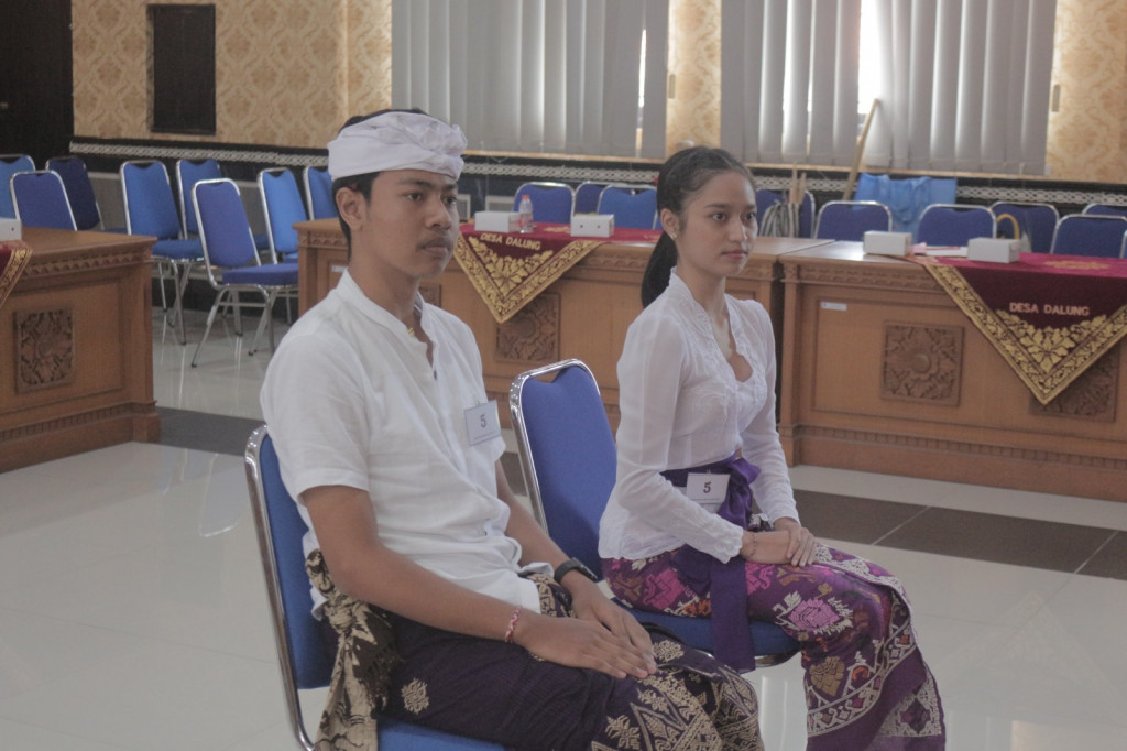 Kesiapan Tes Wawancara Finalis Jegeg Bagus Dalung pada PorseniDes ...