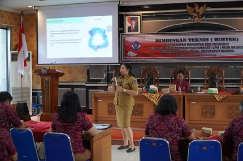 Materi Tugas Pokok dan Fungsi LPM pada Kegiatan BIMTEK LPM Desa Dalung ...